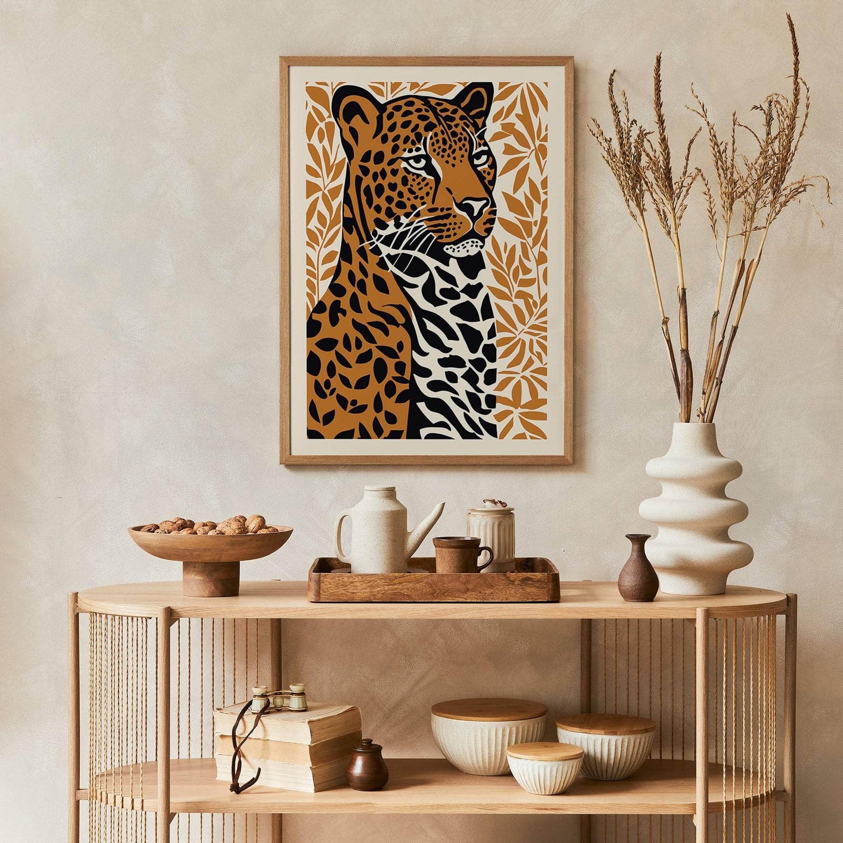 Boho Chic Cheetah Poster – HypeSheriff