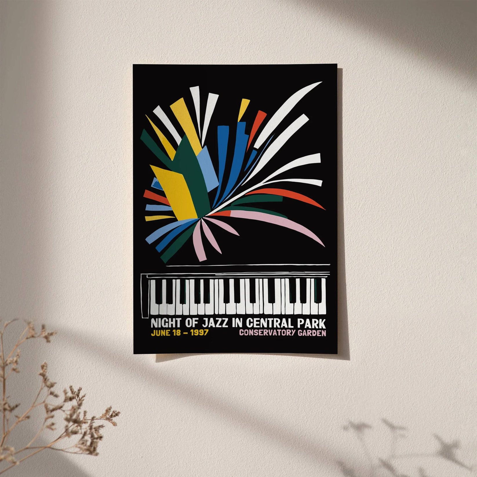 Night of Jazz 1997 Retro Poster – HypeSheriff