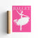 Pink Paris Ballet Poster – HypeSheriff