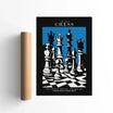 Retro Chess Poster – HypeSheriff