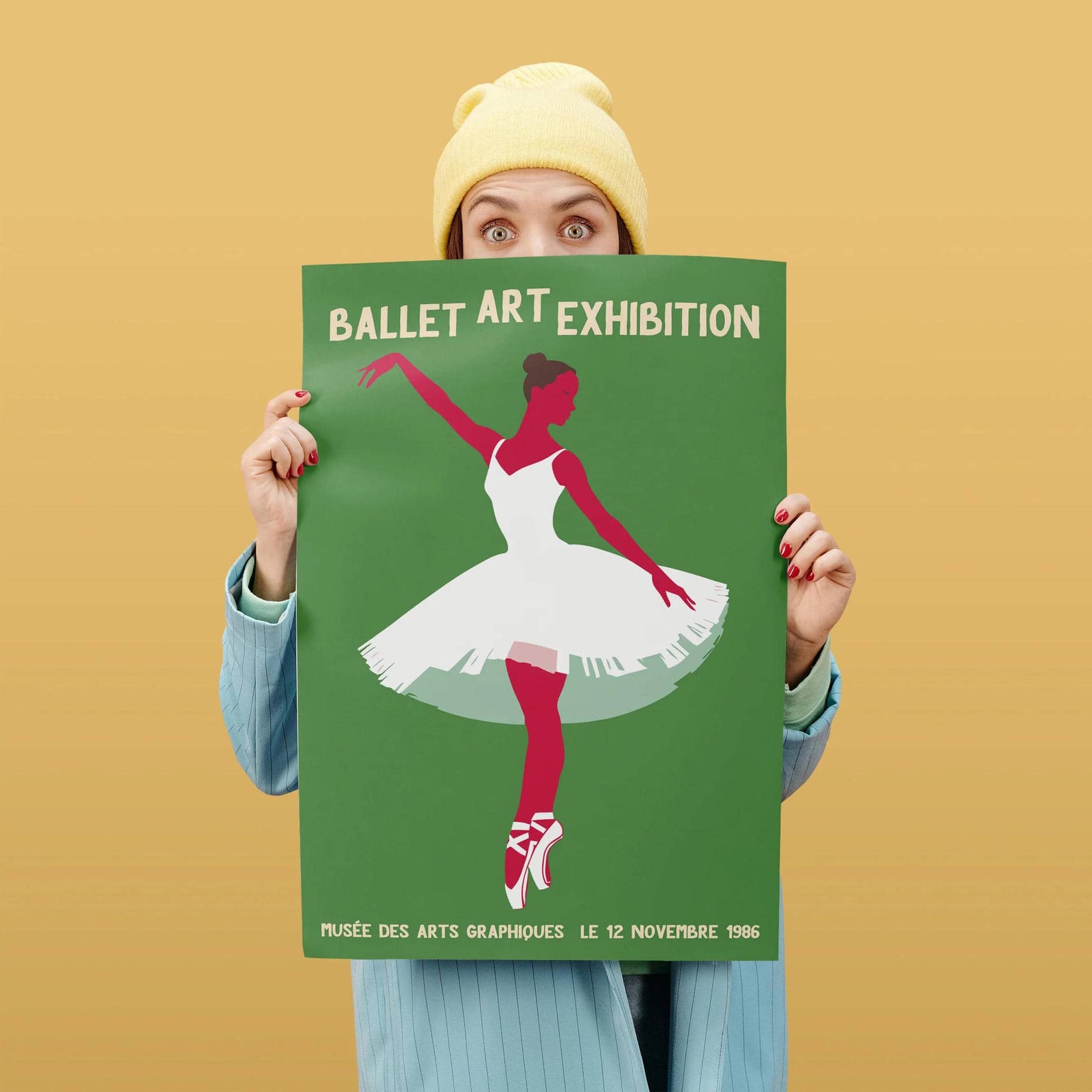 Ballet Art Exhibition Vintage Poster – HypeSheriff