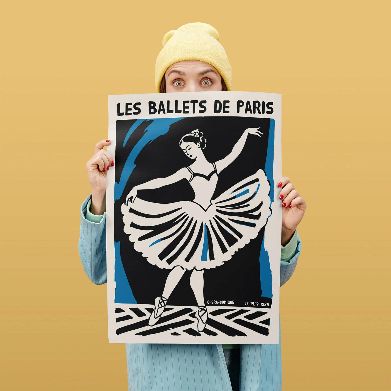 Les Ballets De Paris Retro Art Print – HypeSheriff
