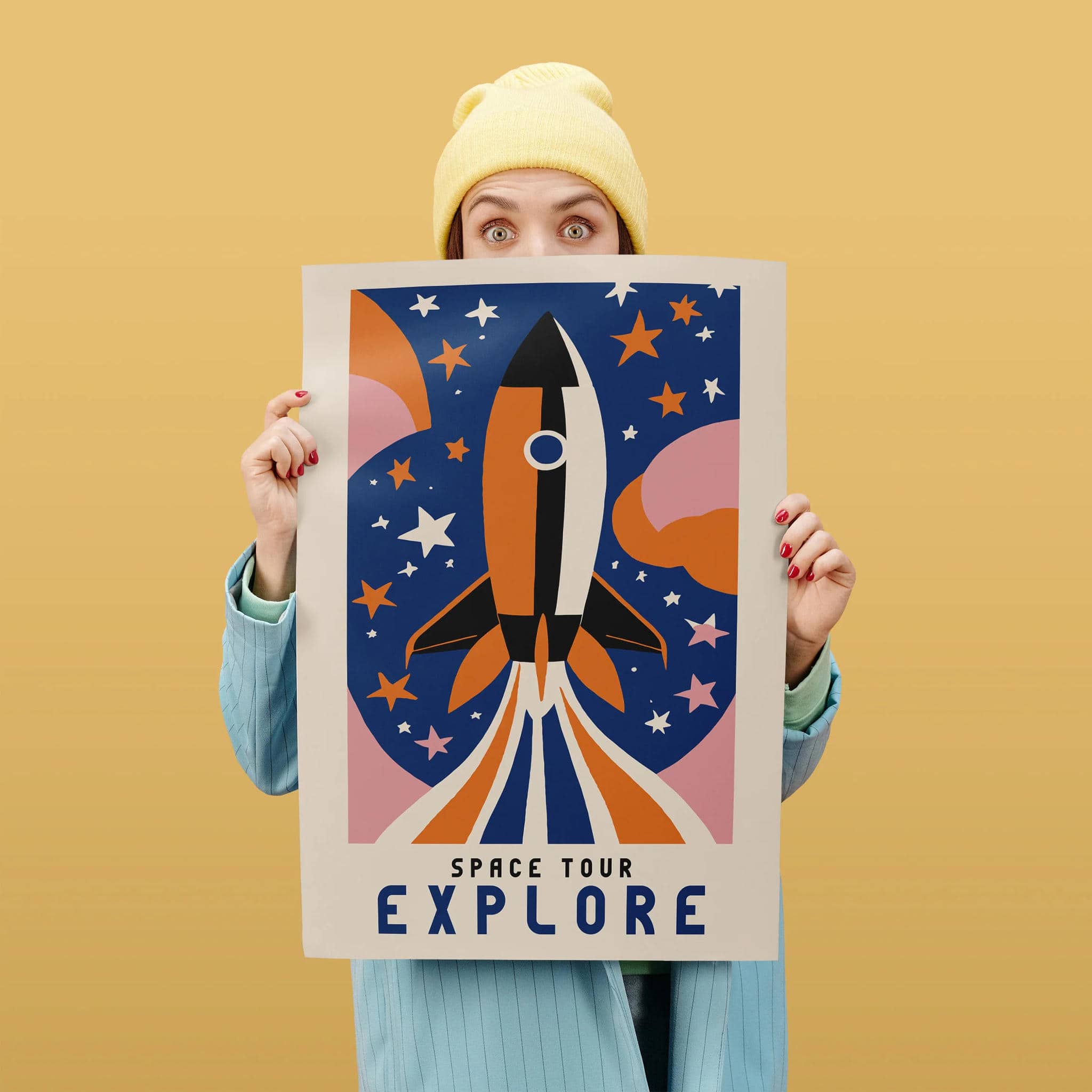Explore, Space Tour Poster – HypeSheriff