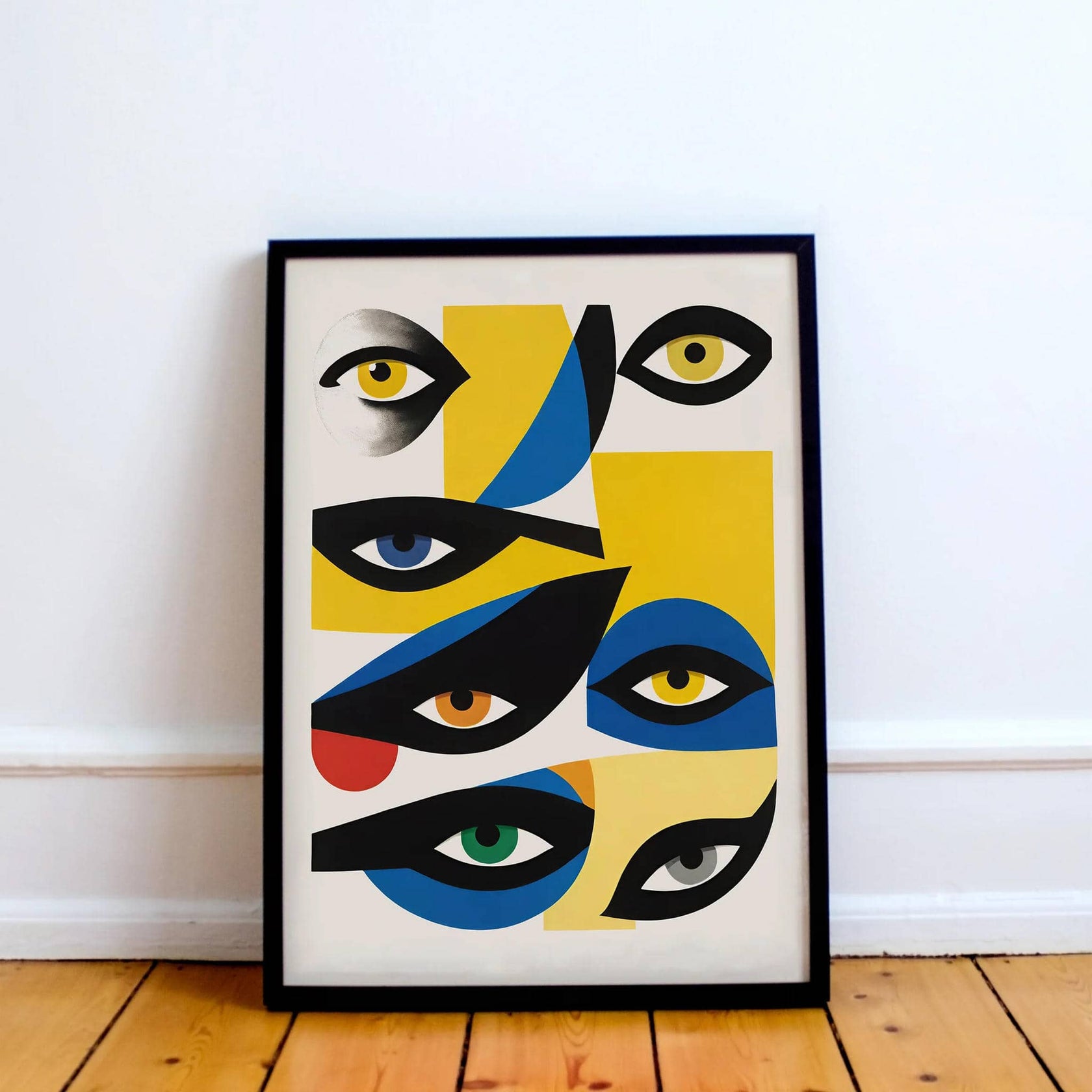 Pop-Art Eyes Retro Poster – HypeSheriff