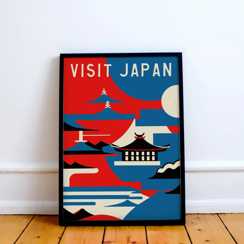 Visit Japan Travel Poster – HypeSheriff