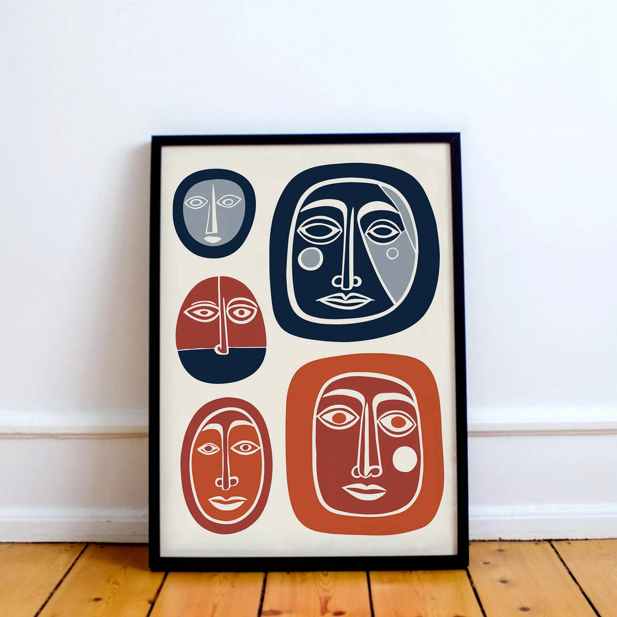 Cubism Style Faces Poster – HypeSheriff