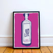 Retro Gin Lise Paris Poster – HypeSheriff