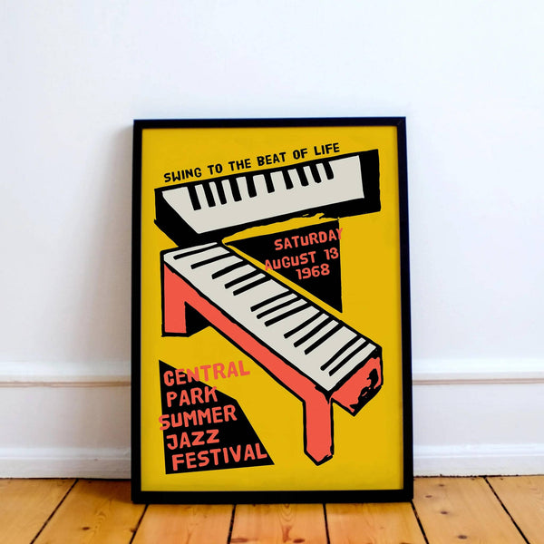 Central Park Summer Jazz Festival Poster – HypeSheriff