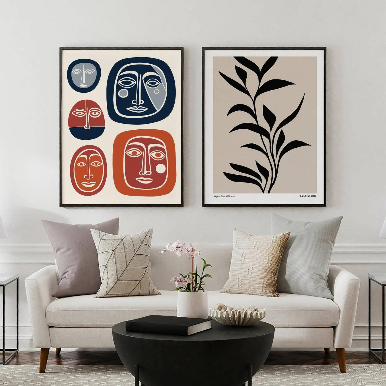 Cubism Style Faces Poster – HypeSheriff