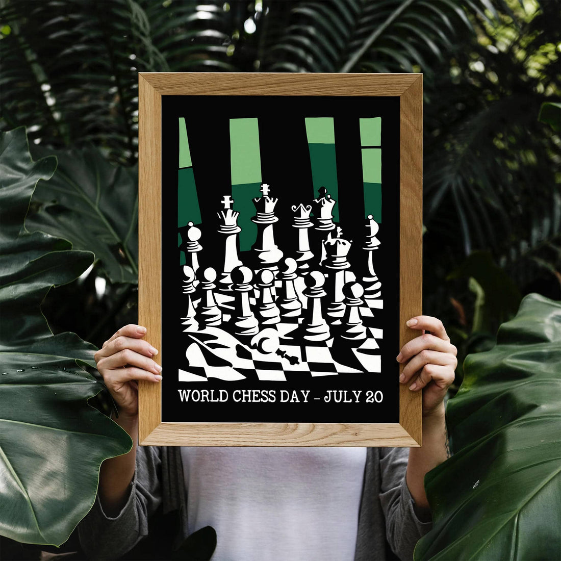 World Chess Day Retro Poster – HypeSheriff