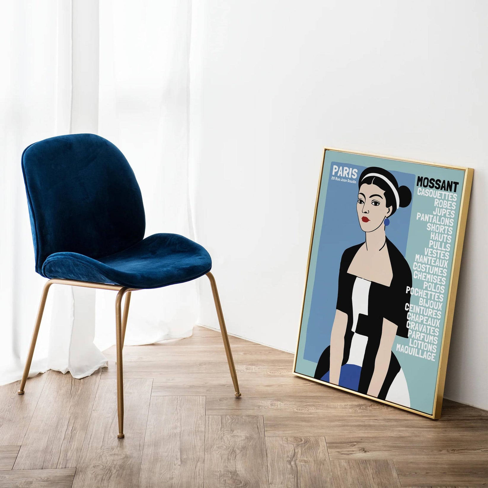 French Boutique Shop Poster – HypeSheriff
