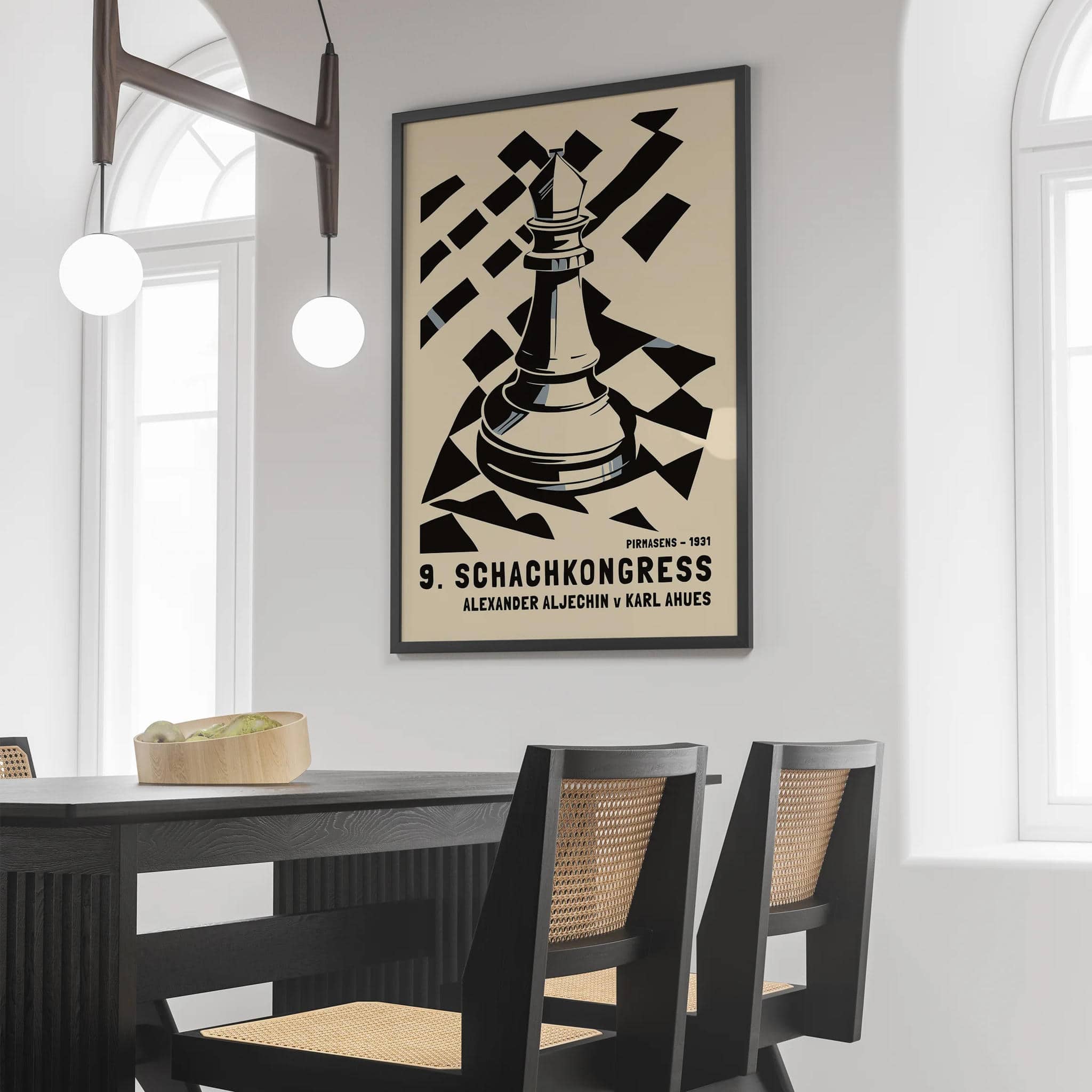 Vintage 1931 Chess Poster – HypeSheriff