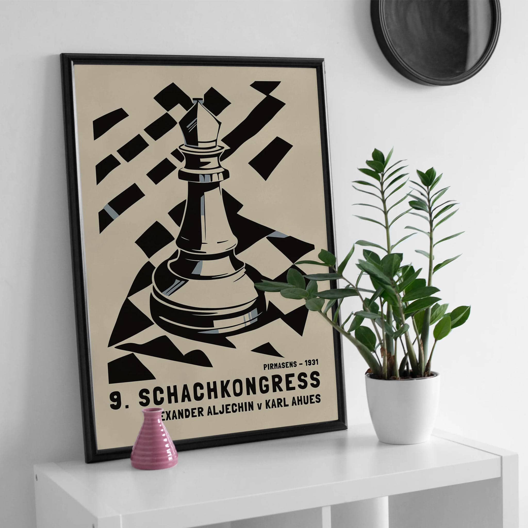 Vintage 1931 Chess Poster – HypeSheriff