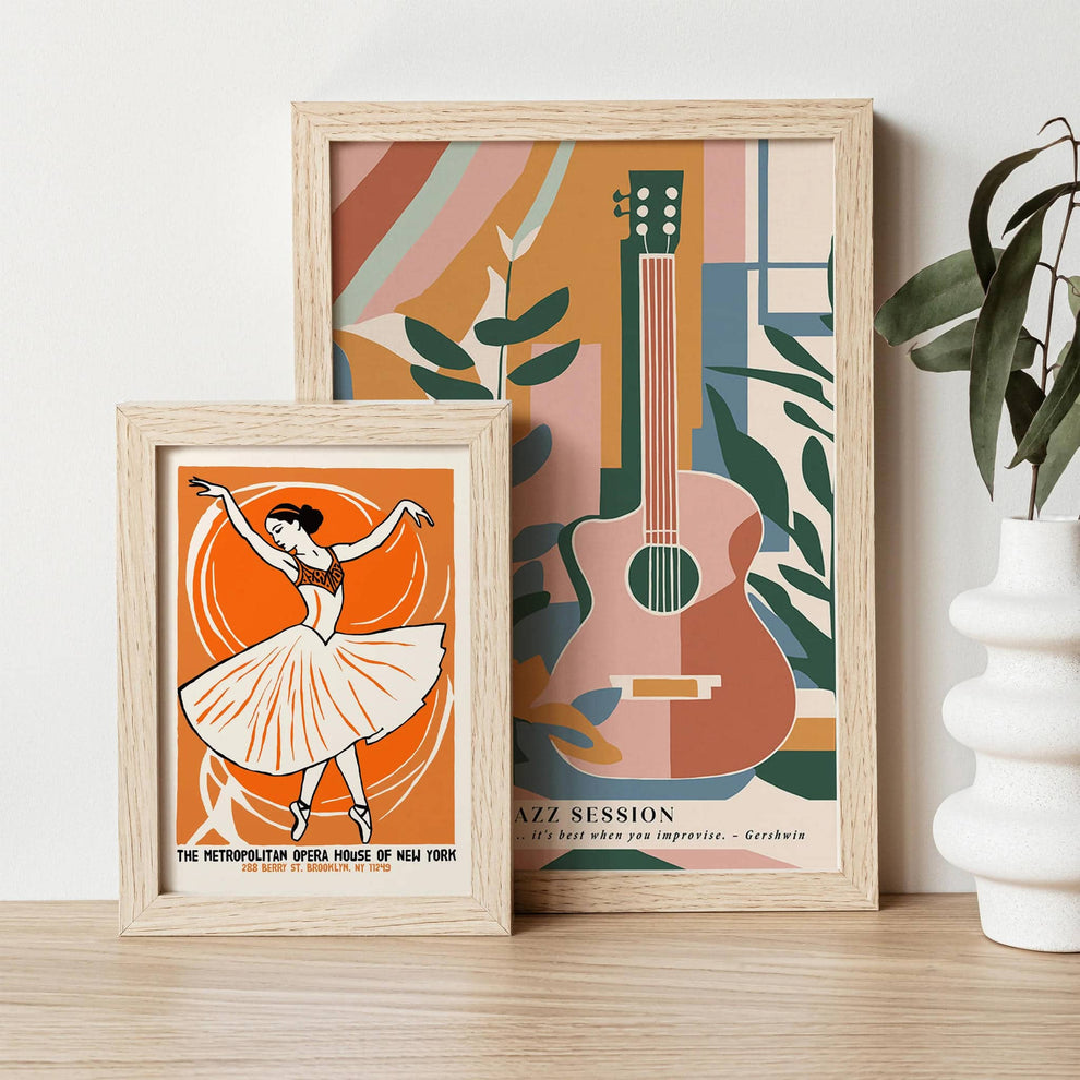 NYC Retro Ballet Poster – HypeSheriff