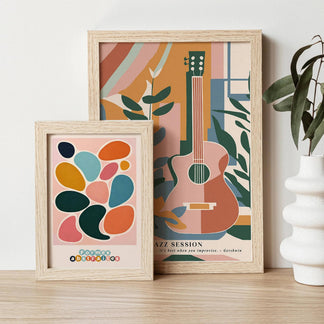 Formes Abstraites Kids Room Art Print – HypeSheriff