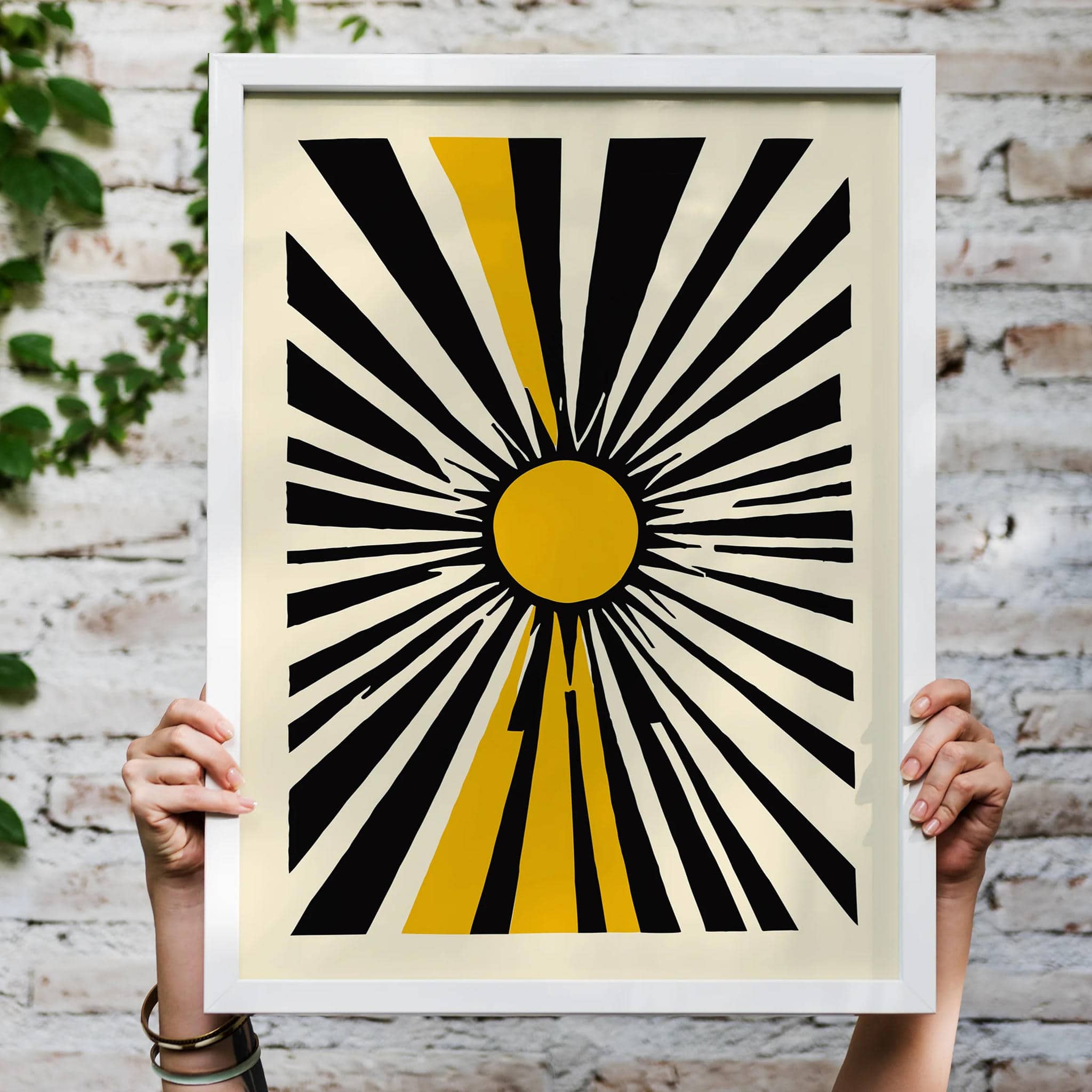 Warm Sun Boho Poster – HypeSheriff