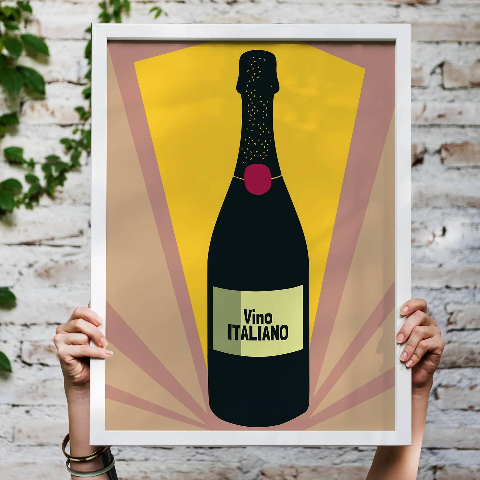 Vino Italiano - Vintage Italian Wine Poster – HypeSheriff