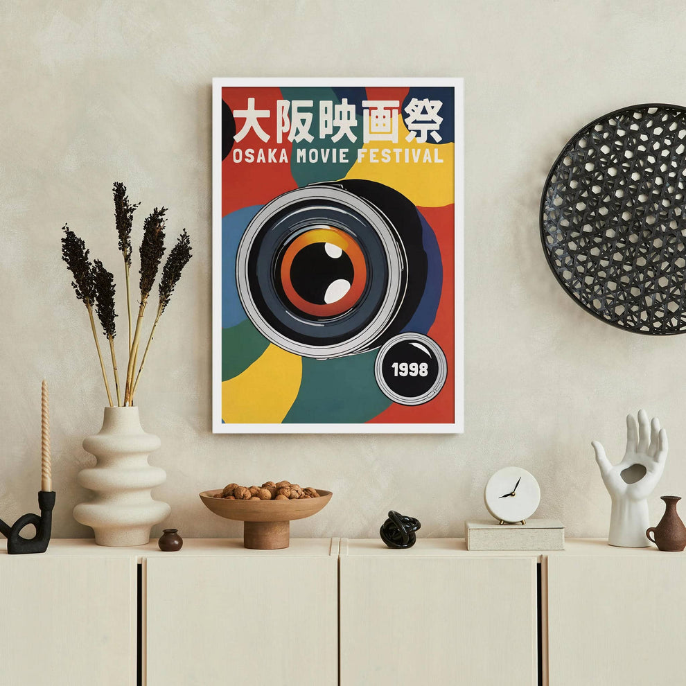Osaka Movie Festival 1998 Retro Poster – HypeSheriff
