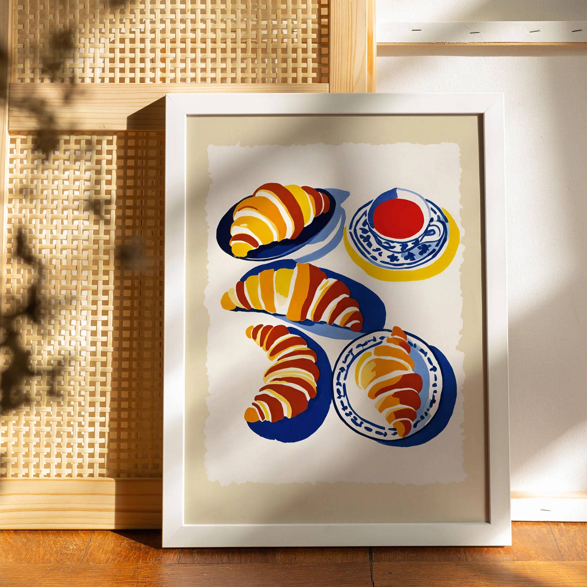 French Croissants Art Print – HypeSheriff