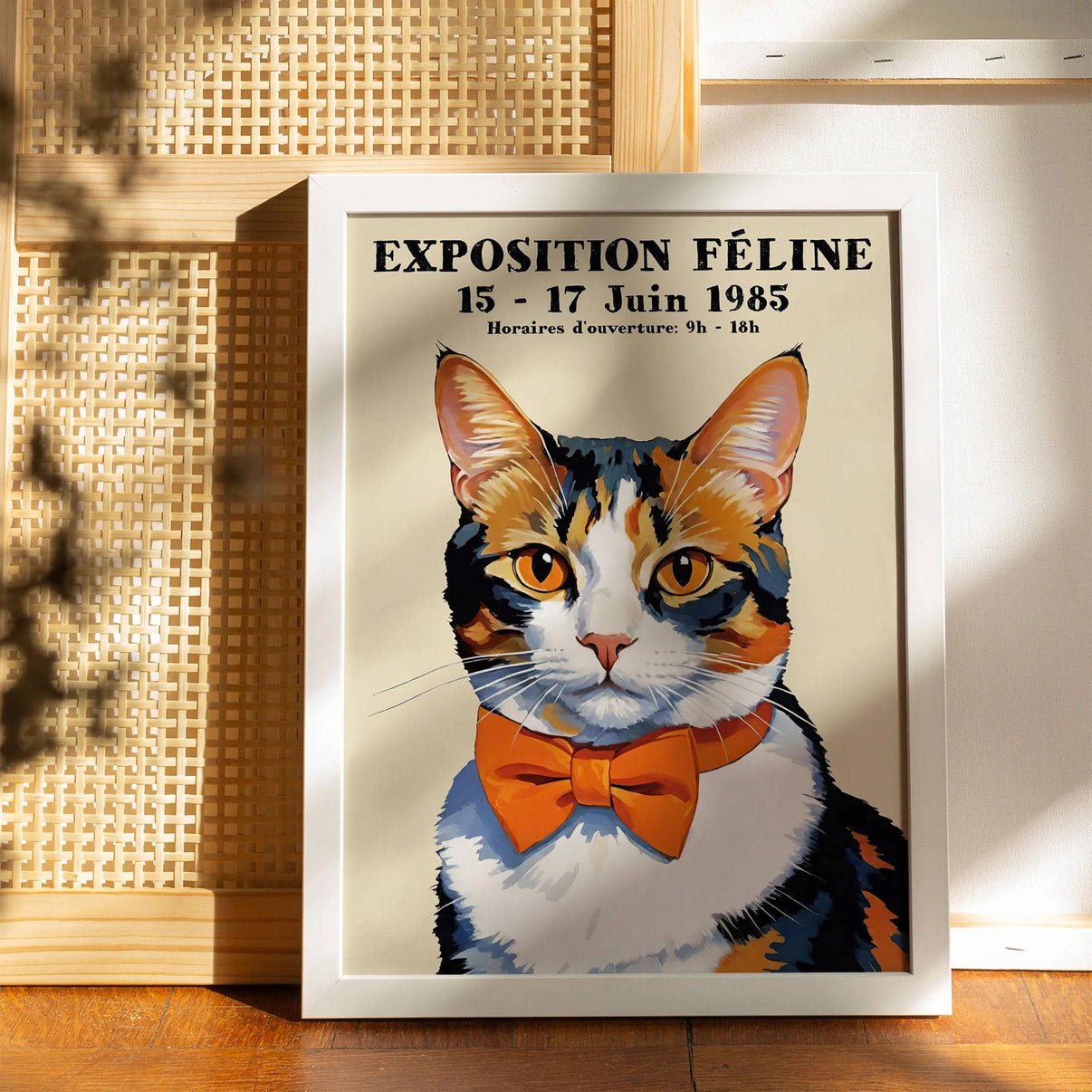 French Cat Exhibition Poster Print – HypeSheriff