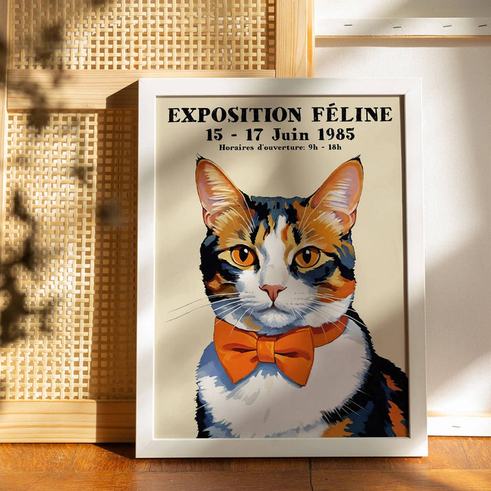 French Cat Exhibition Poster Print – HypeSheriff