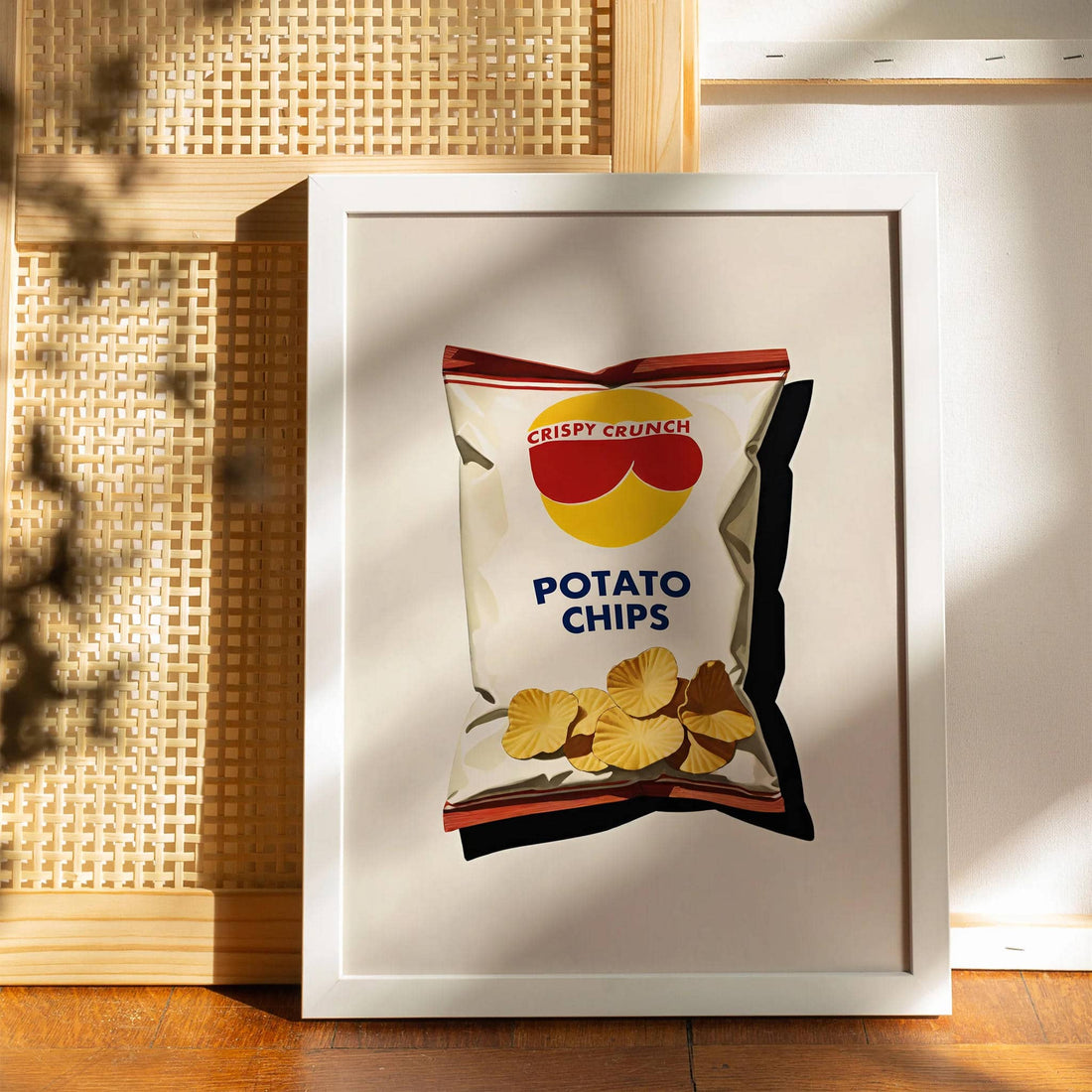 Retro Potato Chips Pop-Art Poster – HypeSheriff