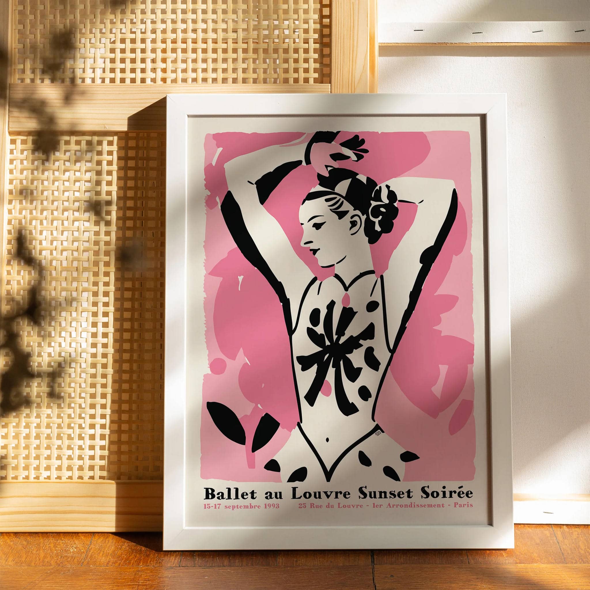French Ballet 1993 Ballerina Poster – HypeSheriff