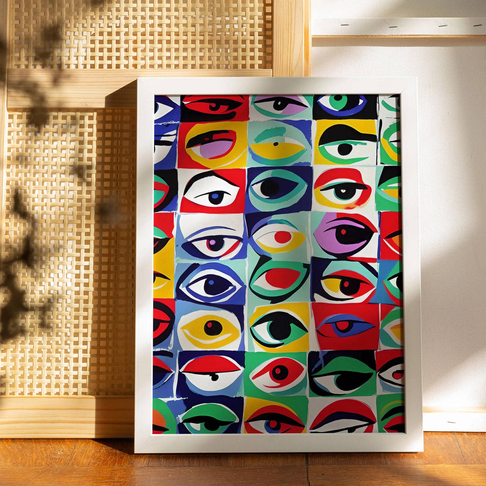Pop-Art Stare Wall Art Print – HypeSheriff