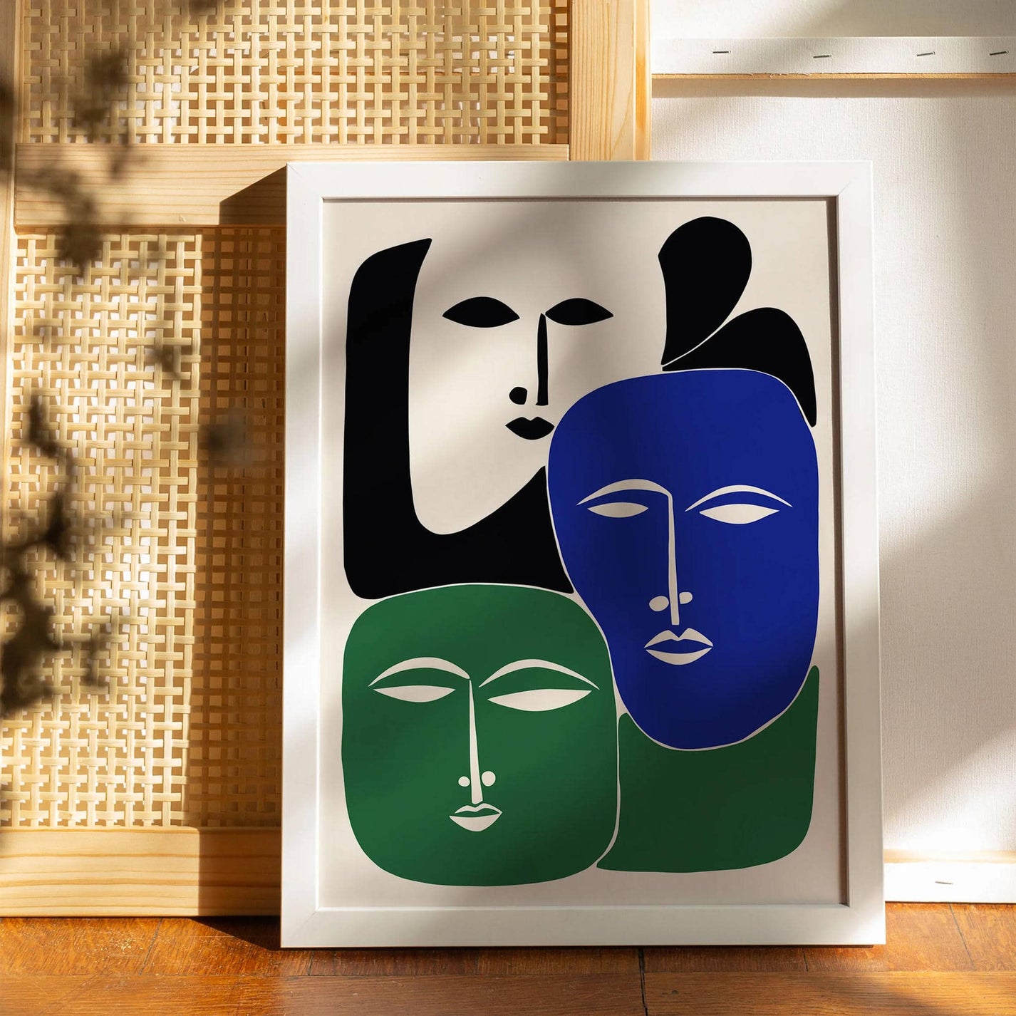 Modern Minimalist Faces Poster – HypeSheriff