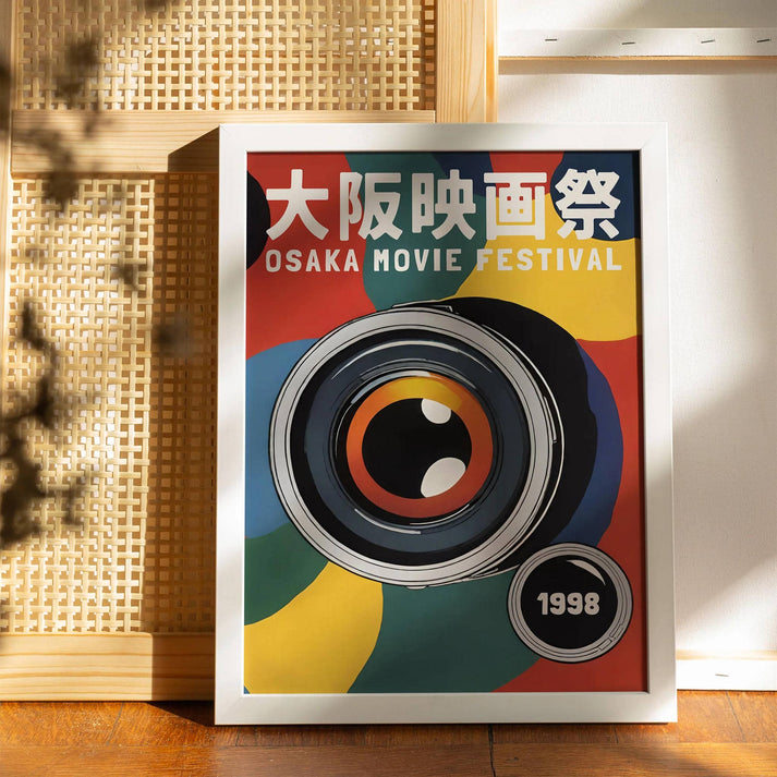 Osaka Movie Festival 1998 Retro Poster – HypeSheriff