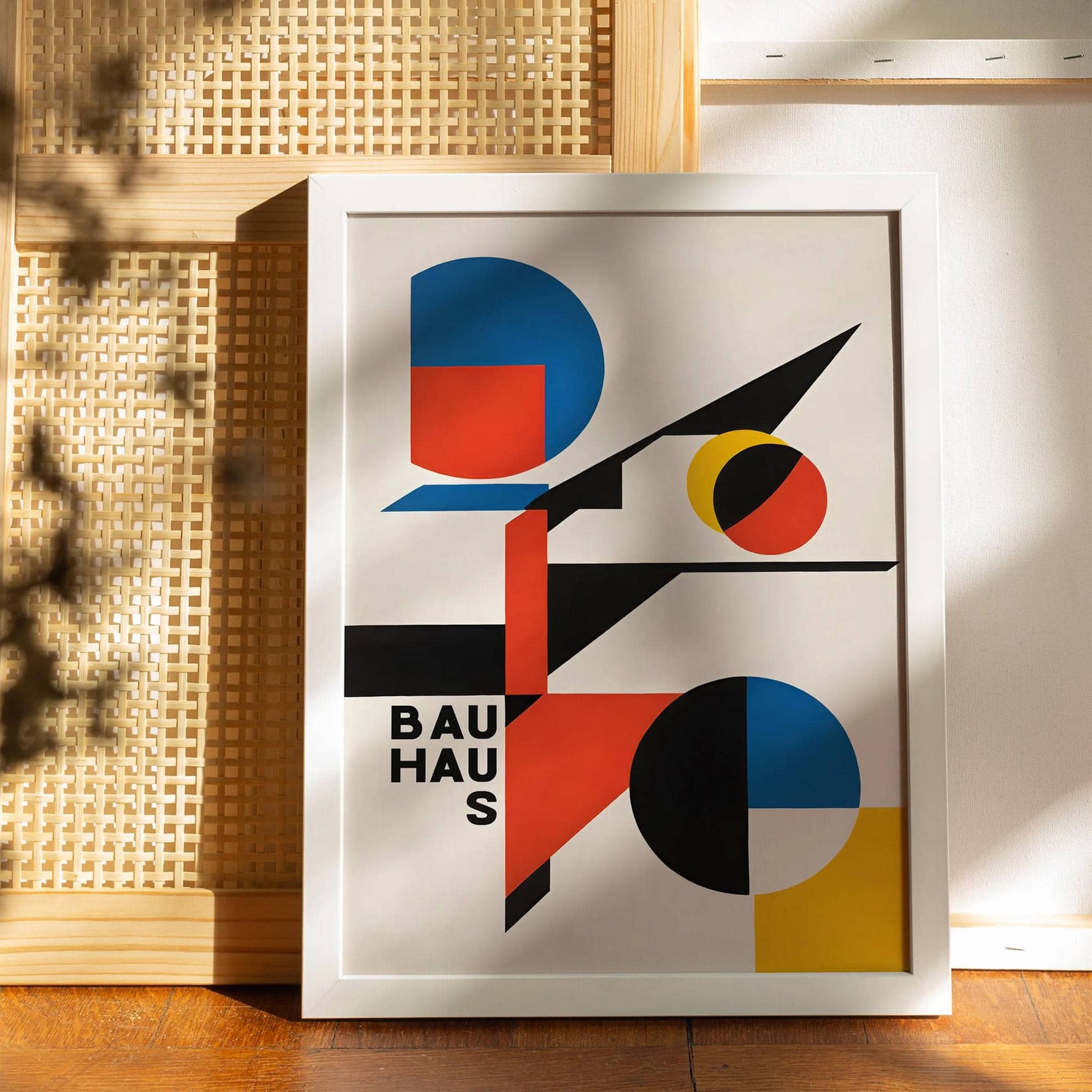 Bauhaus Abstract Geometry Print – HypeSheriff