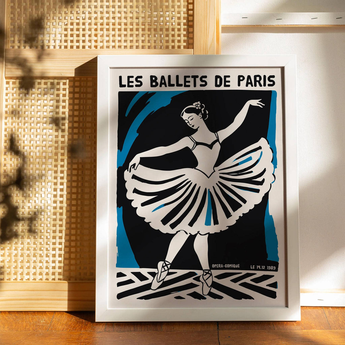 Les Ballets De Paris Retro Art Print – HypeSheriff