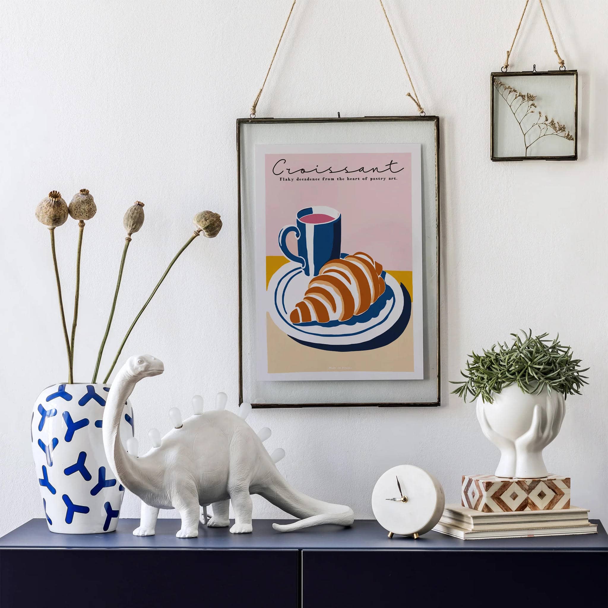 Croissant - Cute French Wall Art Print – HypeSheriff