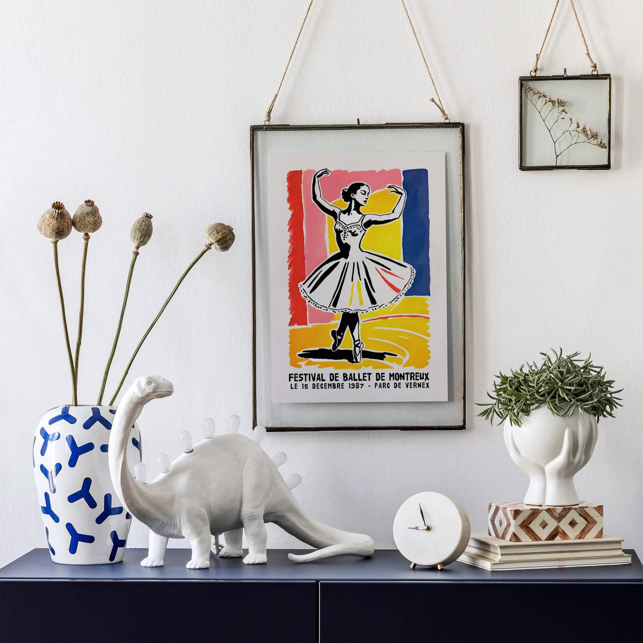 Festival De Ballet Retro Ballerina Poster – HypeSheriff