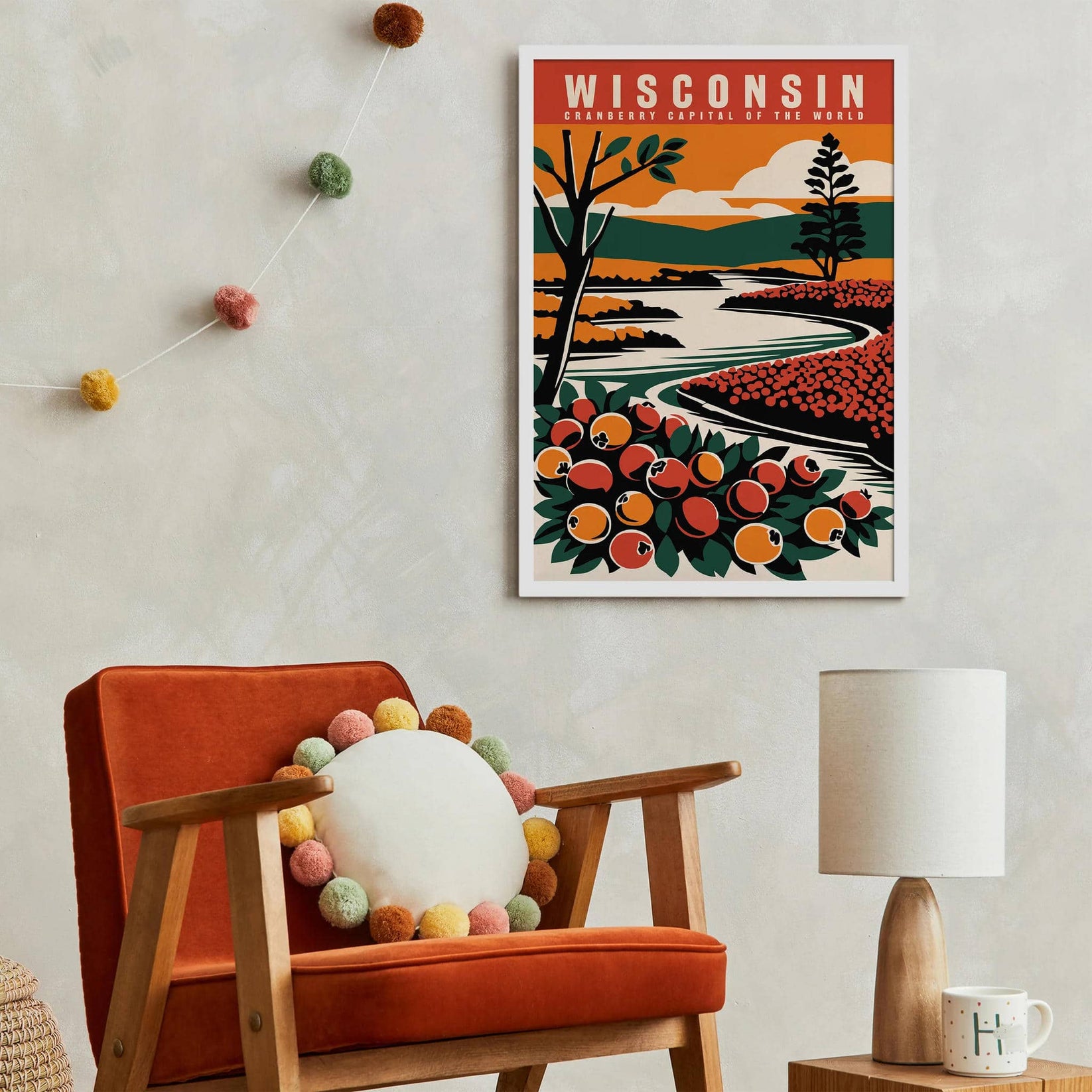Wisconsin Cranberry Capital of the World Poster – HypeSheriff