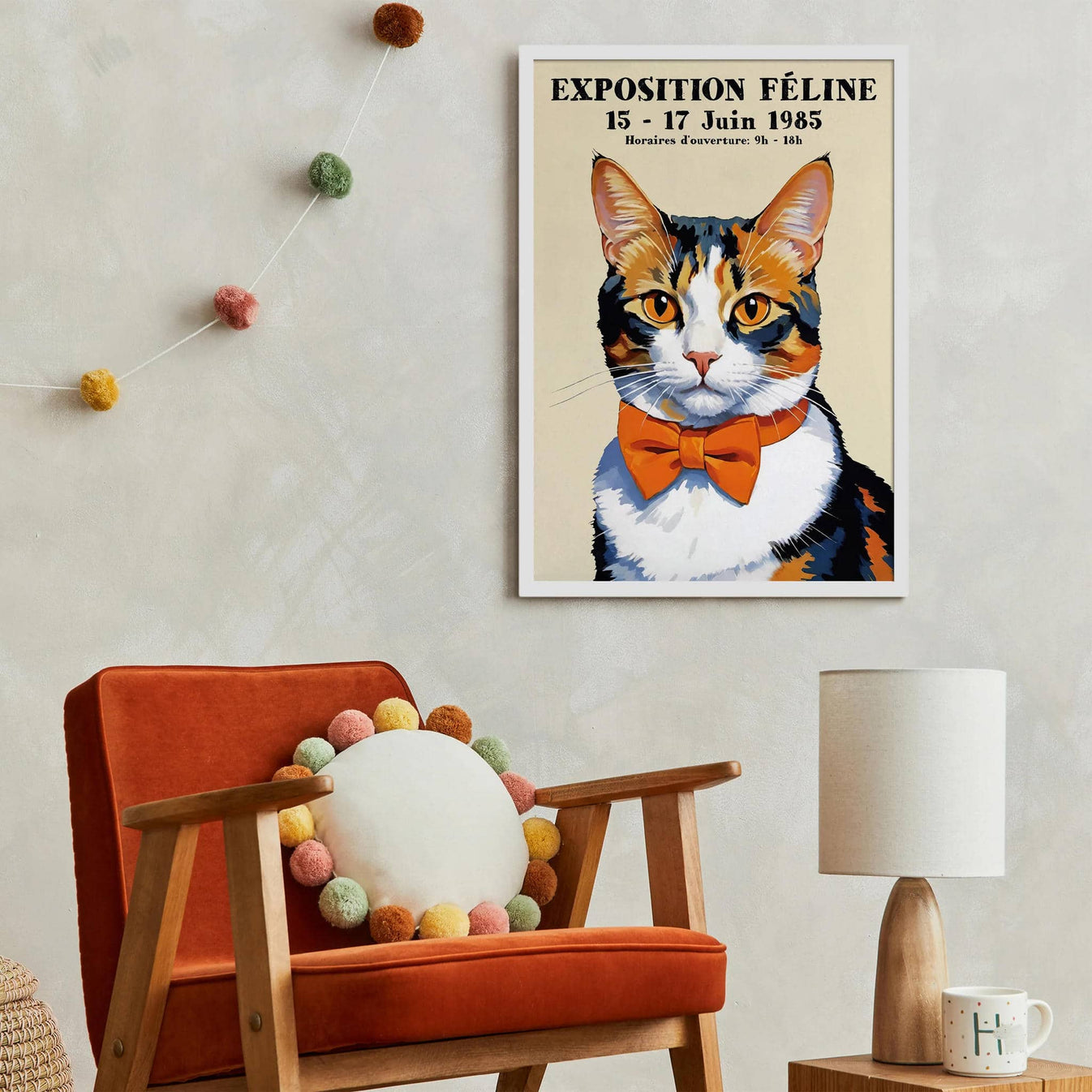 French Cat Exhibition Poster Print – HypeSheriff