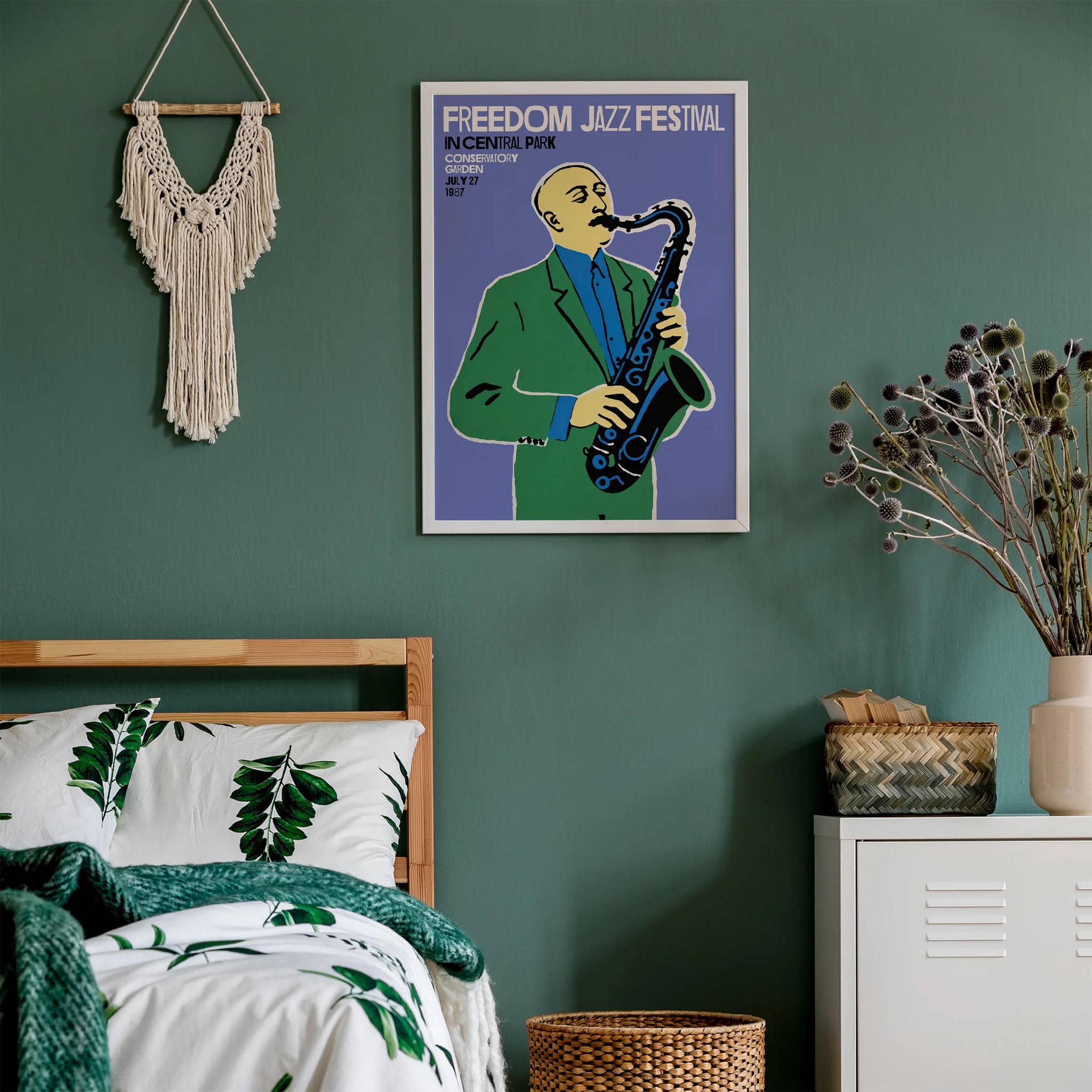Freedom Jazz Festival Vintage Poster – HypeSheriff