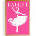 Pink Paris Ballet Poster – HypeSheriff