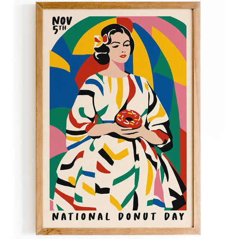 National Donut Day Poster – HypeSheriff