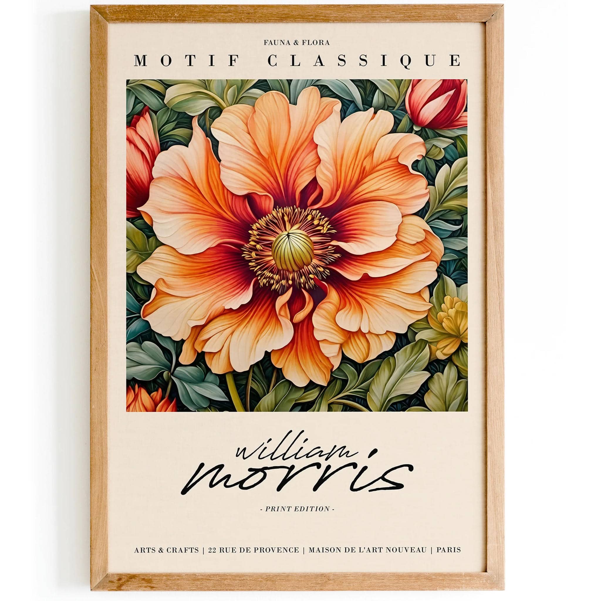 Botanical William Morris Homage Print – HypeSheriff