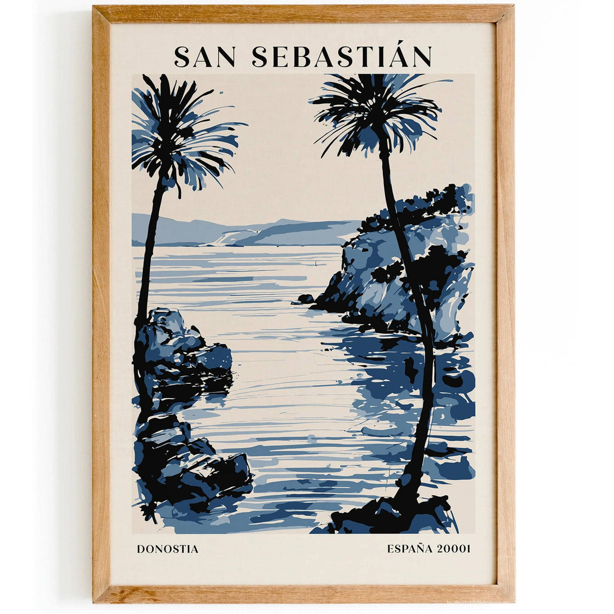 San Sebastian Donostia Poster – HypeSheriff