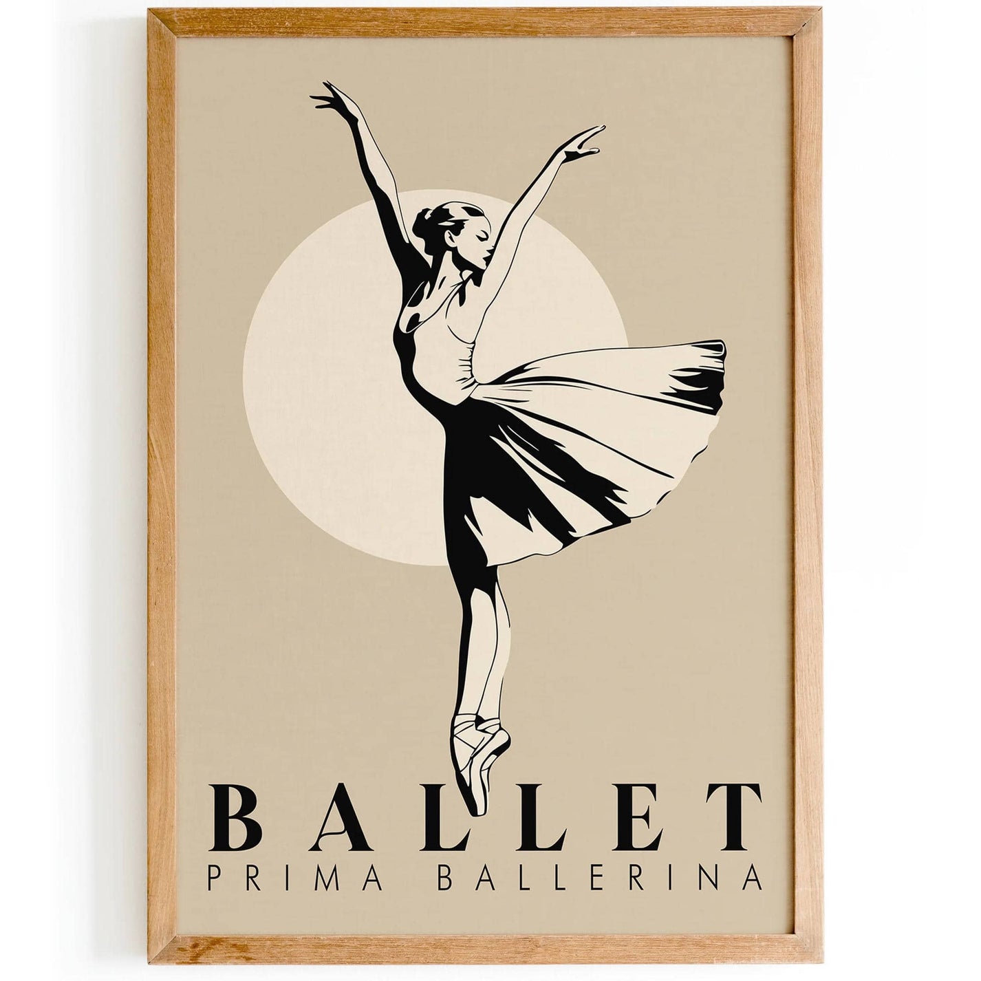 Ballet Prima Ballerina Art Print – HypeSheriff