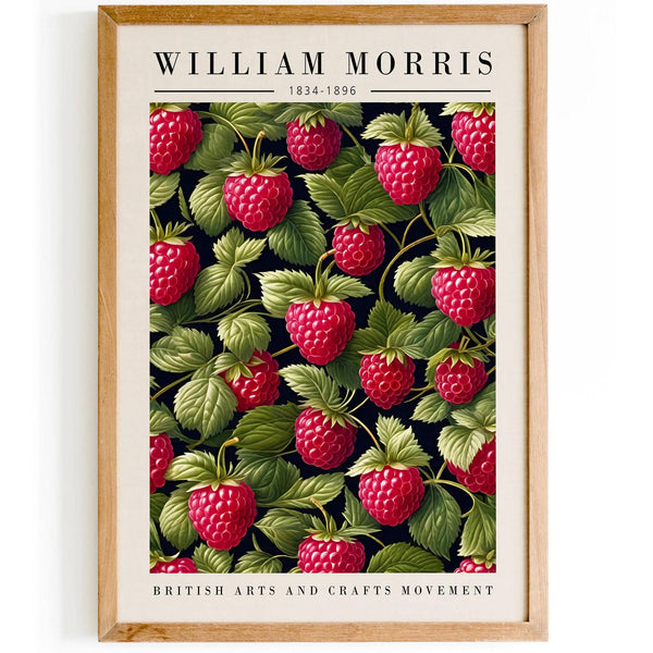 Kitchen Art Print Raspberry Poster – HypeSheriff