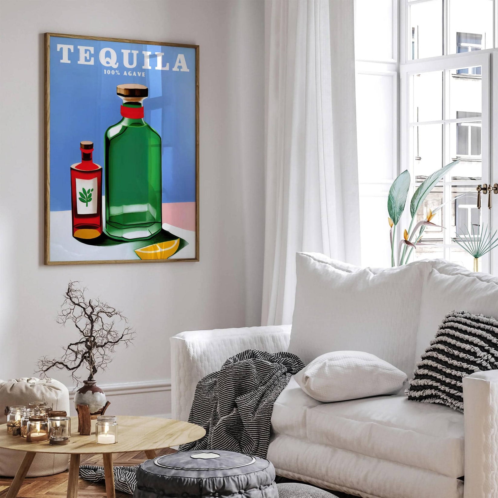 Retro Tequila Advertising Poster – HypeSheriff