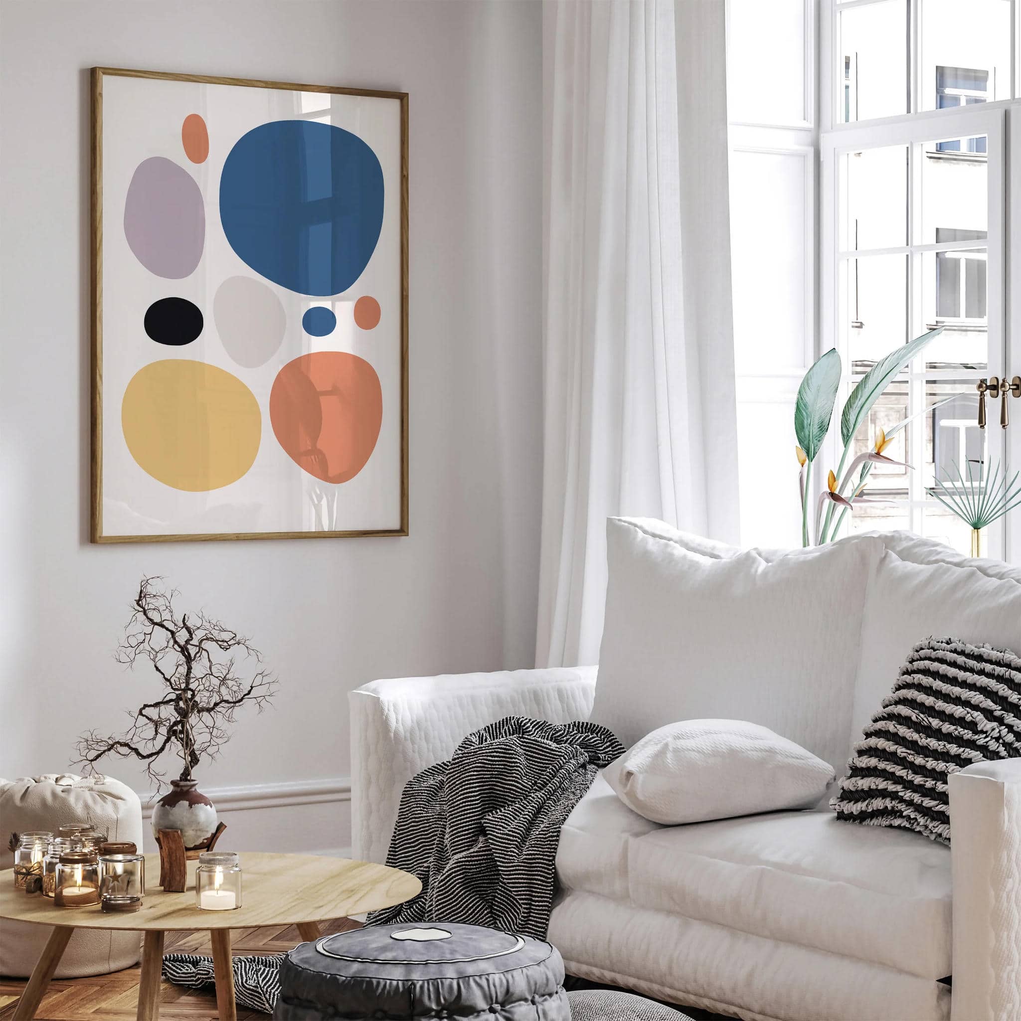 Aesthetic Colorful Spots Poster – HypeSheriff