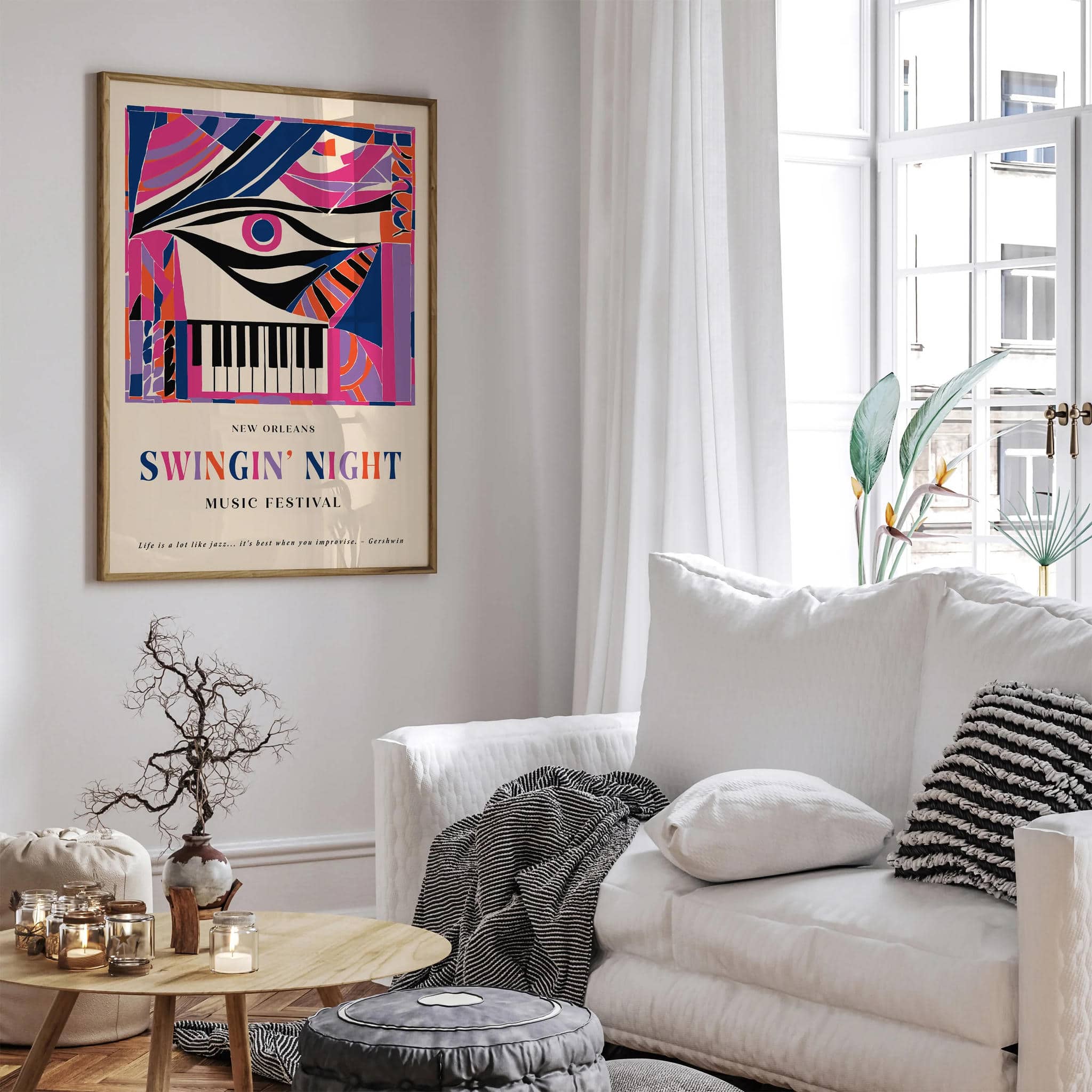 NOLA Swingin Night Music Poster – HypeSheriff