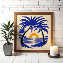 Hawaii Travel Square Art Print – HypeSheriff
