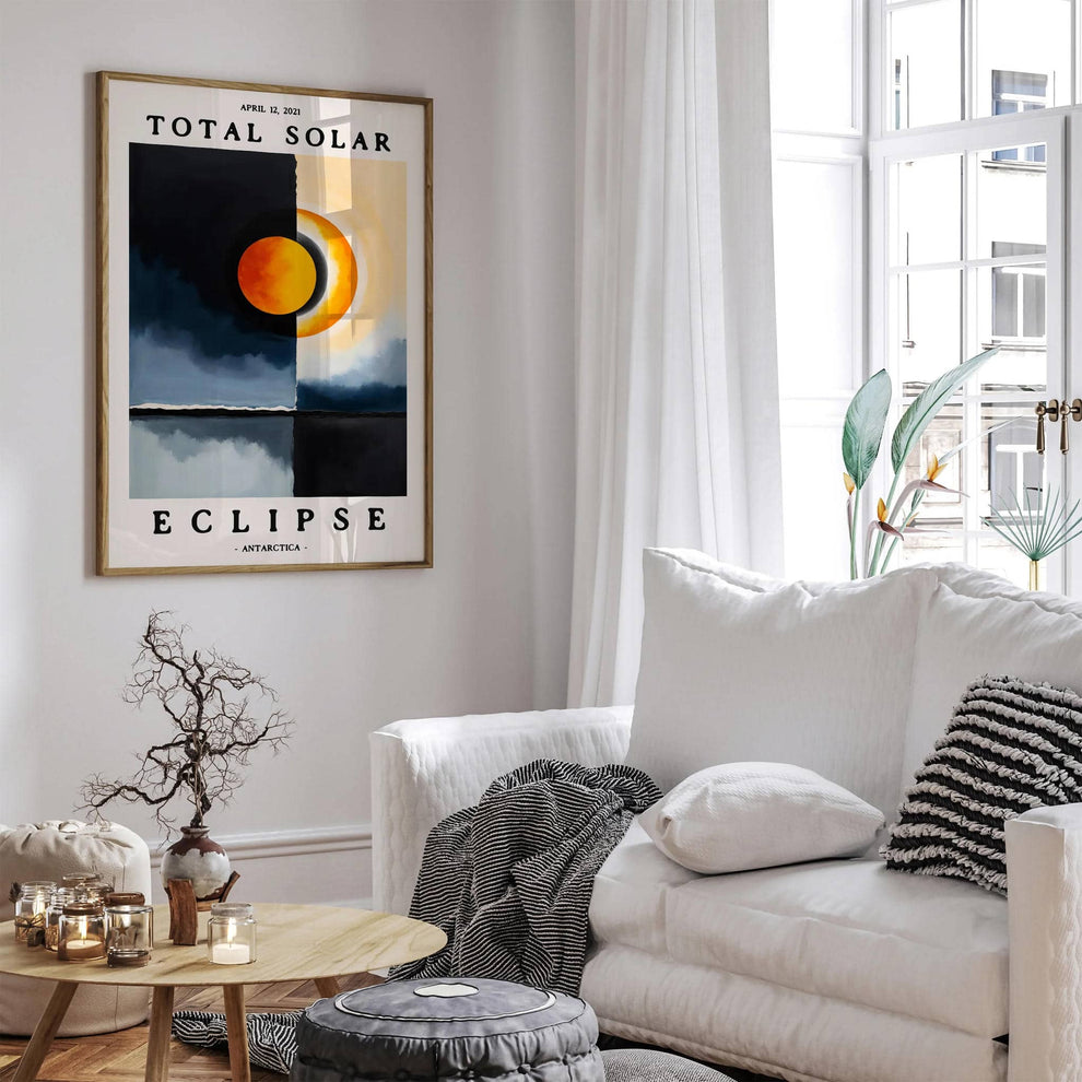 Total Solar Eclipse, Painting Wall Art 2024 – HypeSheriff