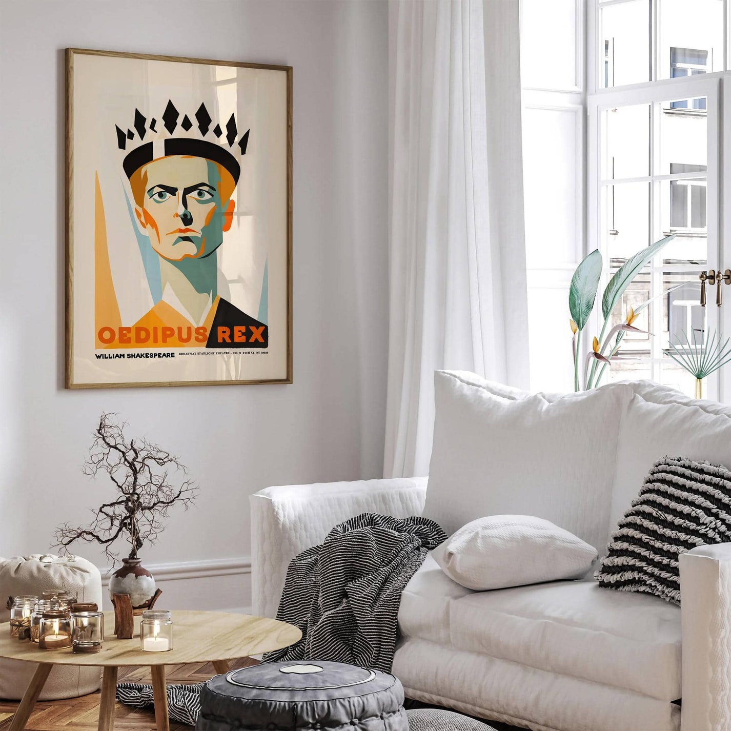 Oedipus Rex Shakespeare Theater Poster – HypeSheriff