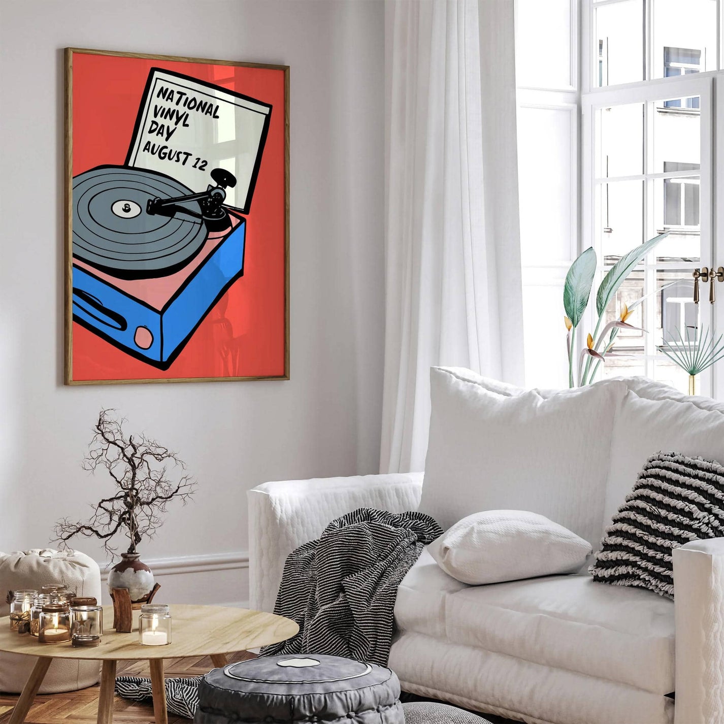 National Vinyl Day Retro Music Poster – HypeSheriff